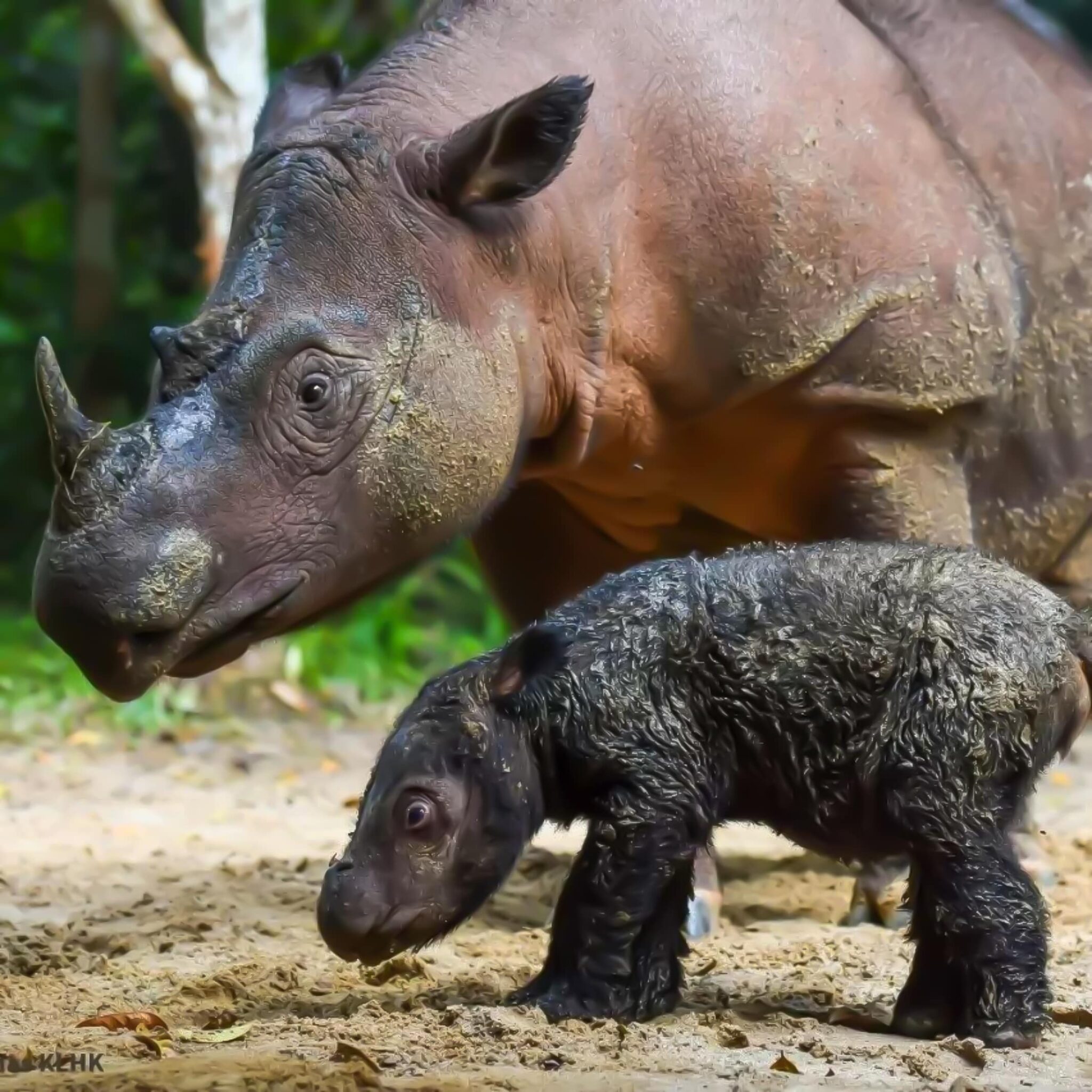 New Baby Sumatran Rhino Gives Hope to All Endangered Rhinos